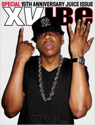 Jay-Z Covers VIBE's 15th Anniversay Cover - That Grape Juice