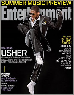 Usher Covers Entertainment Weekly - That Grape Juice