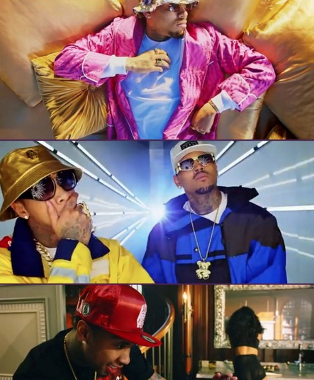 'Ayo': Chris Brown & Tyga Rock & Roar On British Radio - That Grape Juice