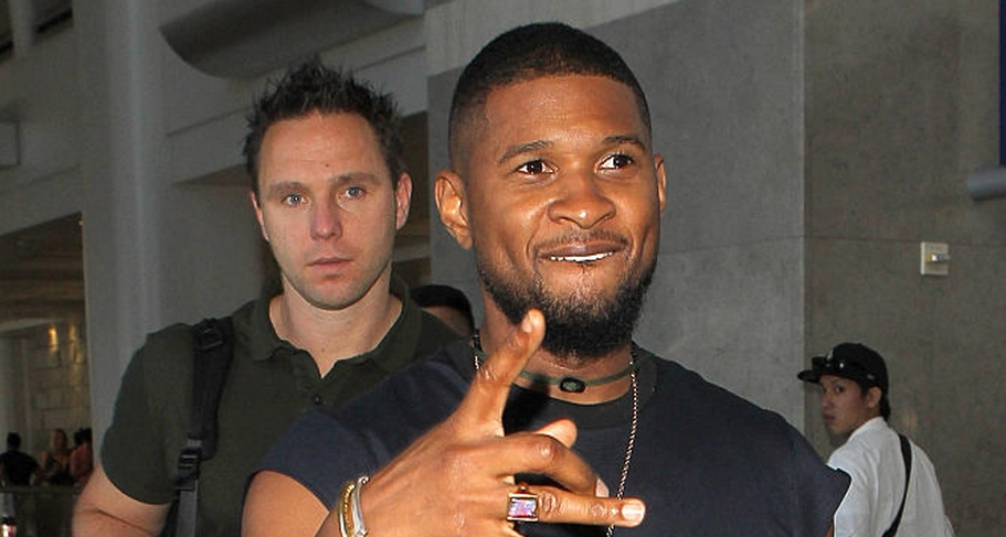 Hot Shots: Usher Steps Out In Los Angeles - That Grape Juice
