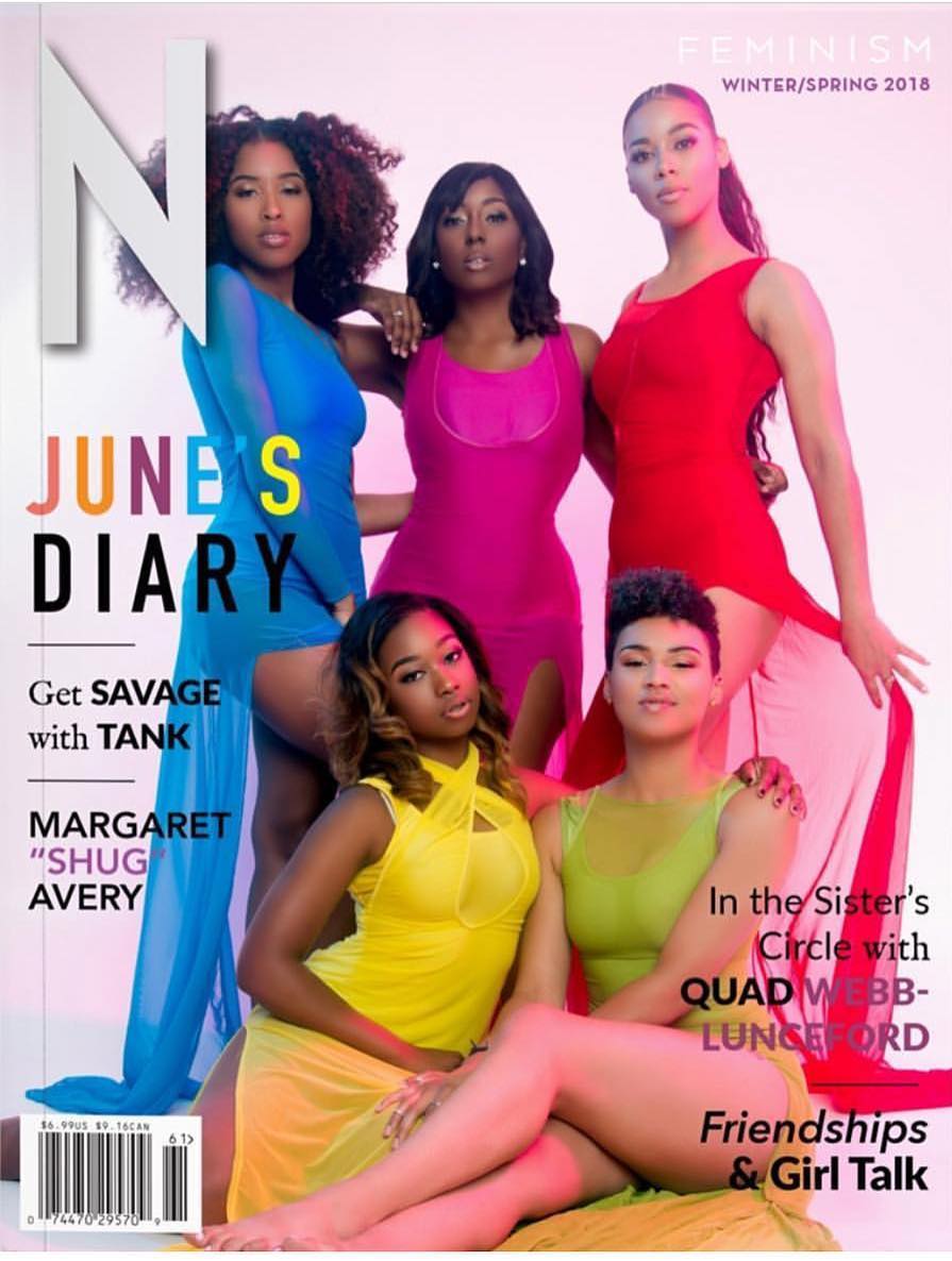 June's Diary Cover Nura Magazine - That Grape Juice