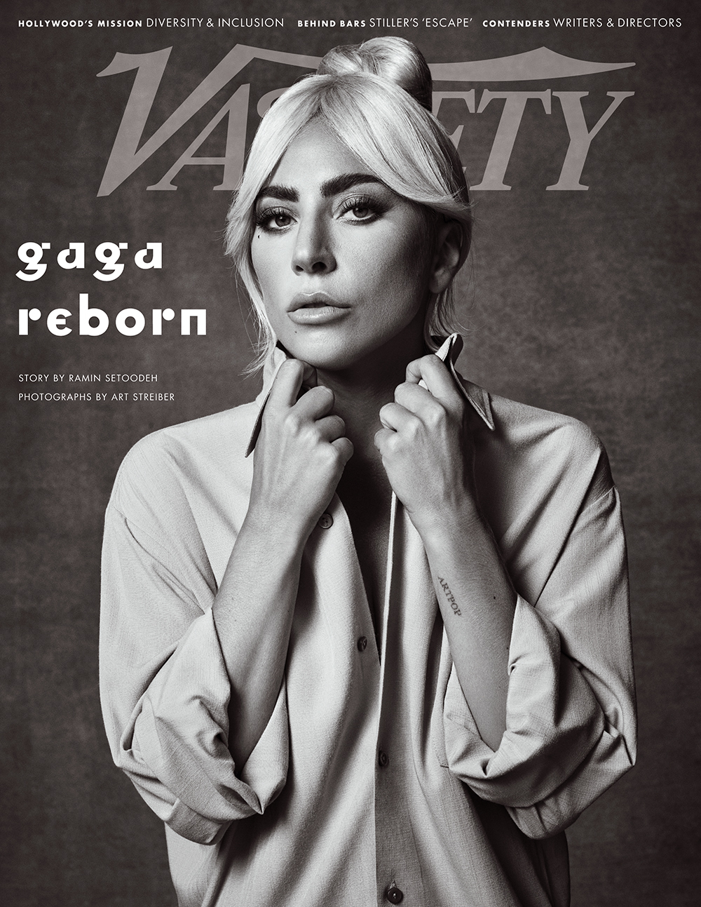 Lady Gaga Covers Variety / Talks 'A Star Is Born,' Oscar Performance ...