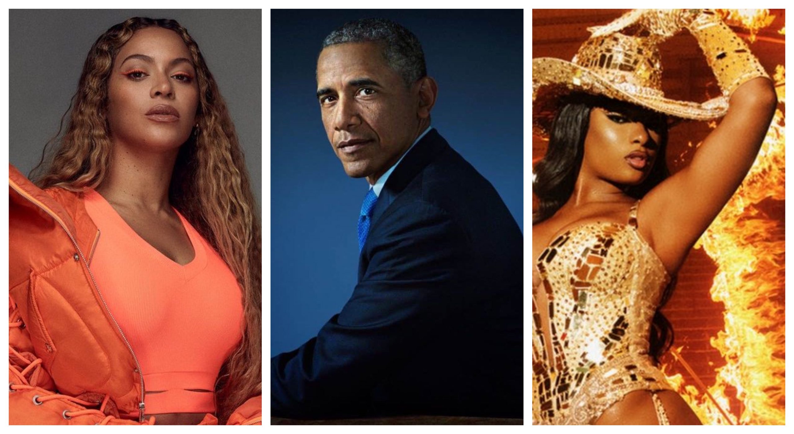 Barack Obama Unwraps His Top Songs Of 2020 / Beyonce, Megan Thee ...