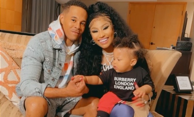 Nicki Minaj Shares New Pictures & Videos of Baby Son - That Grape Juice