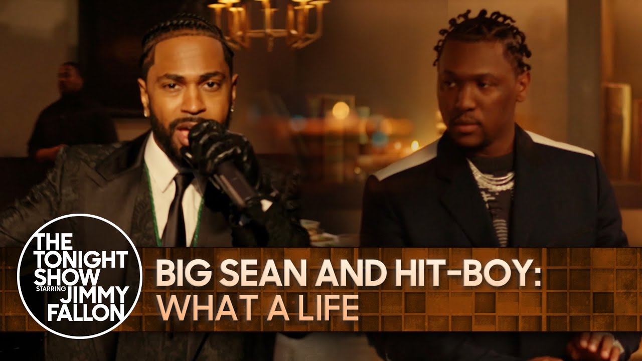 Did You Miss It? Big Sean & Hit-Boy Hit 'Tonight Show' with 'What A ...