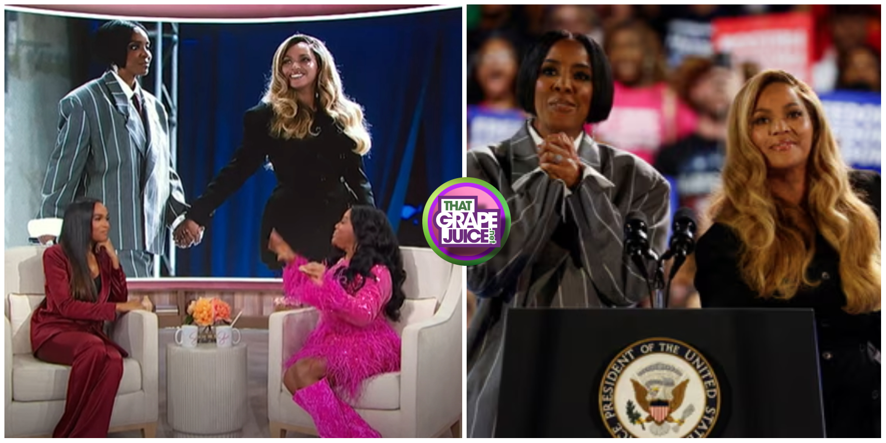 Michelle Williams Addresses Why She Missed Kamala Harris Rally with ...