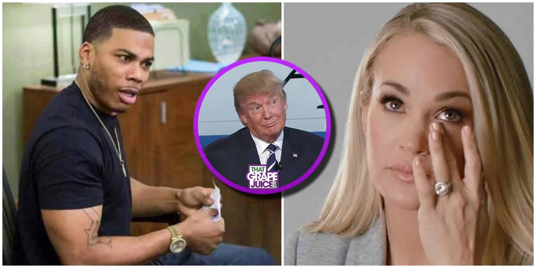Ouch! Nelly & Carrie Underwood Suffer Streaming SLUMPS After Trump ...