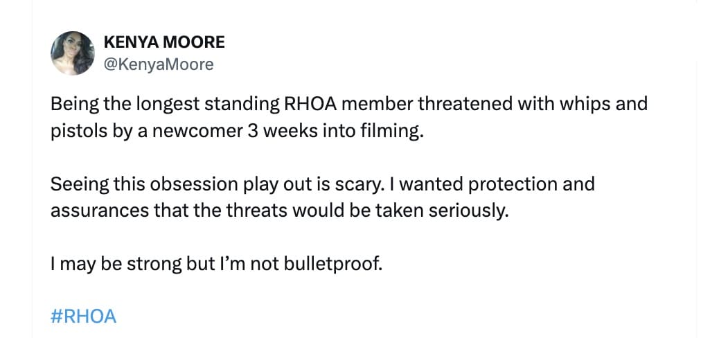 Kenya Moore Reacts to RHOA Fans Declaring Her Vindicated After SHOCKING ...