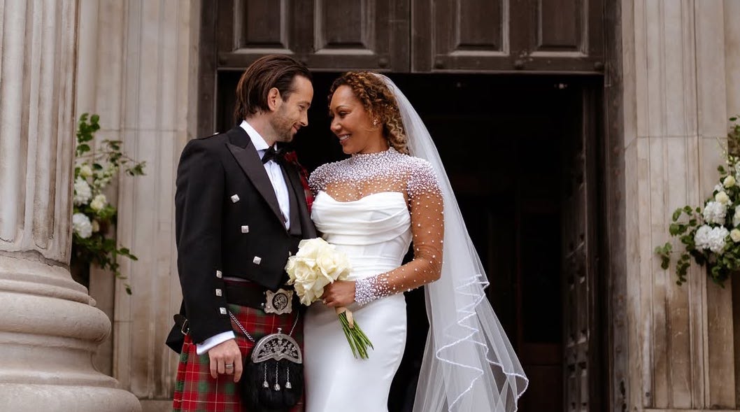 Mel B Marries Longterm Partner Rory McPhee - That Grape Juice