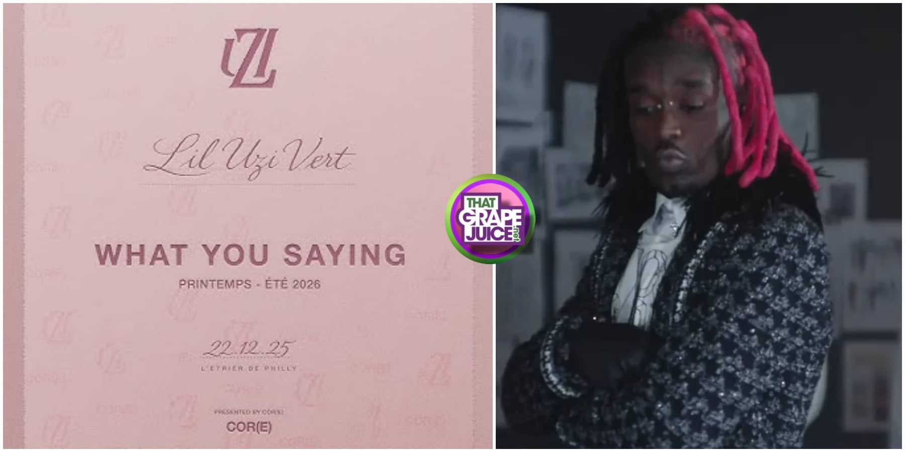 New Videos: Lil Uzi Vert - 'What You Saying' & 'Regular' - That Grape Juice