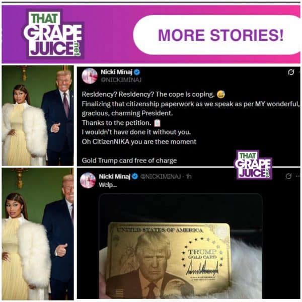 White House Official: Nicki Minaj's Trump "Gold Card" Holds No Legal ...