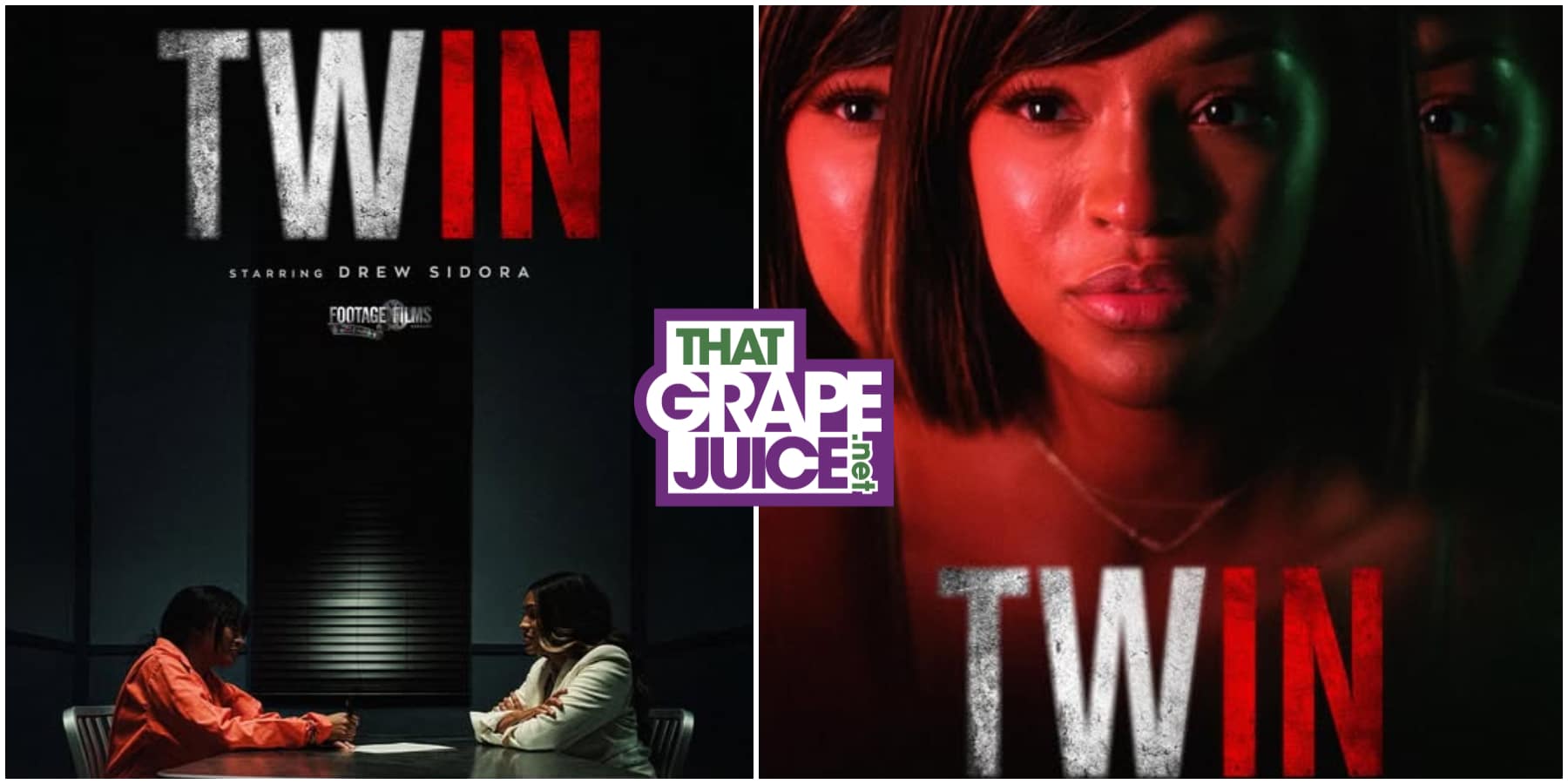 Movie Trailer: Drew Sidora Stars in Tubi Thriller 'TWIN' - That Grape Juice